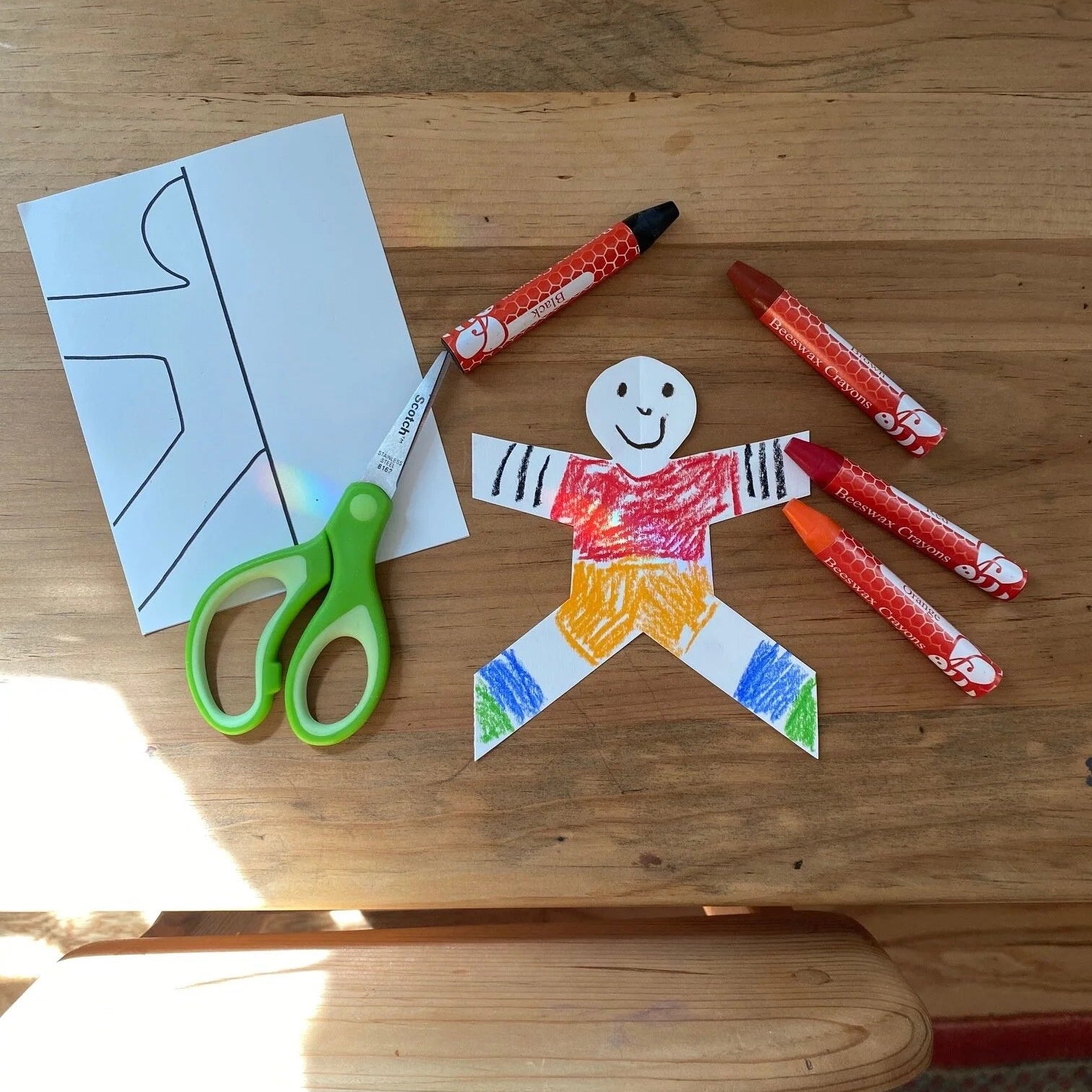 Human Symmetry Cutting – Crafting Your Classroom